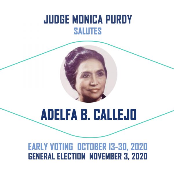 Judge Monica Purdy salutes Adelfa B. Callejo – Judge Monica Purdy Campaign