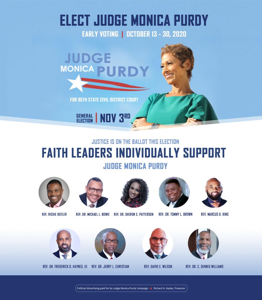 Endorsements – Judge Monica Purdy Campaign